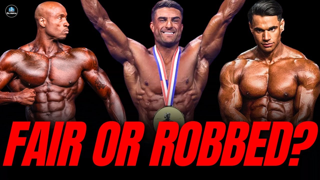 2025 OLYMPIA MEN'S PHYSIQUE RESULTS - TOP 5 ❗