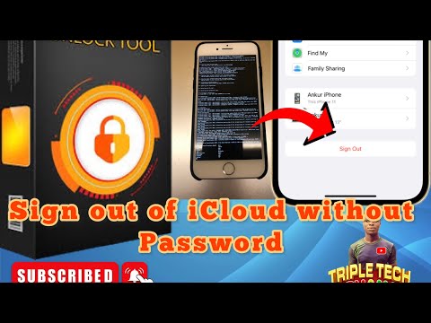 Sign Out of iCloud without password. Using unlock tool hidden iCloud. Works on iPhone 6 to iPhone x