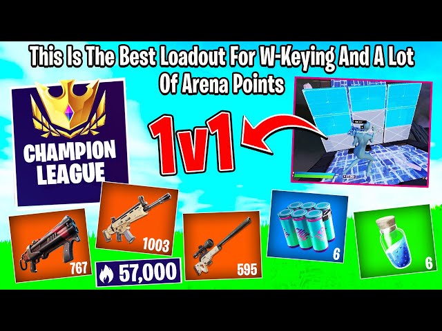 Best endgame loadouts in Fortnite