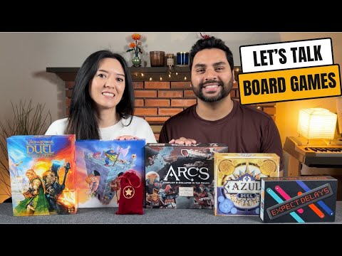 Let's Talk Board Games #32 - 6 Board Games at 2-Players! (Arcs, LoTR Duel...)