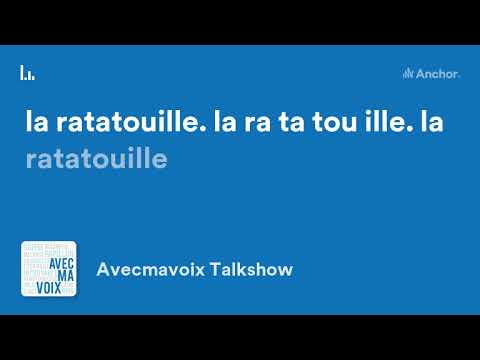 La ratatouille | French pronunciation
