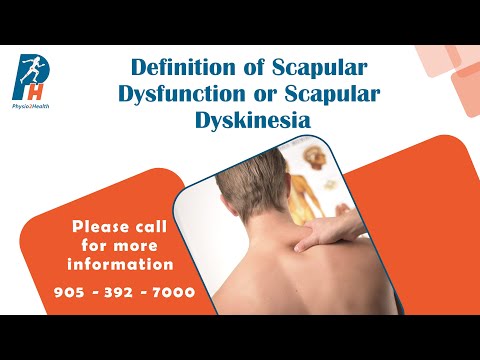 Physio2Health - Definition of Scapular Dysfunction or Scapular Dyskinesia