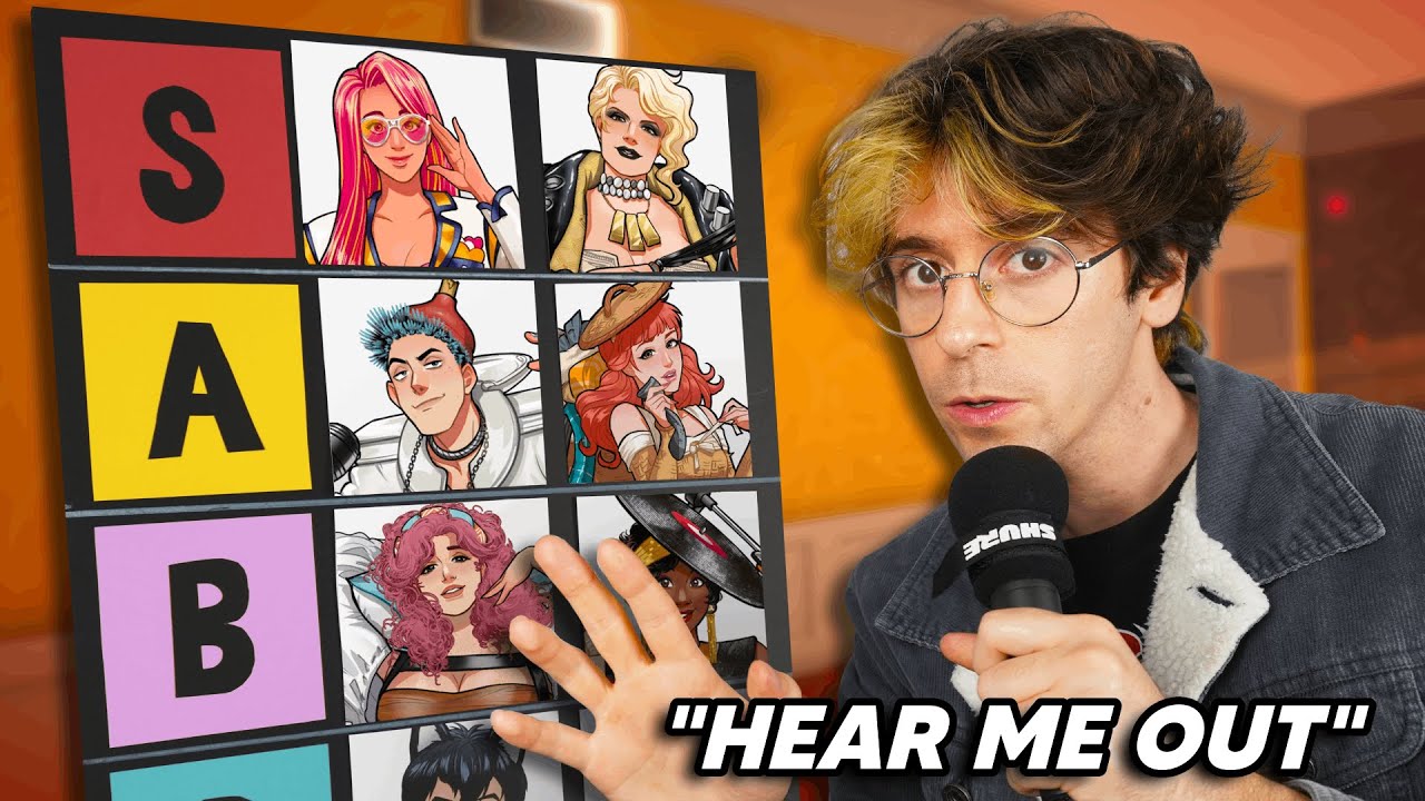 ranking everyone I dated in Date Everything