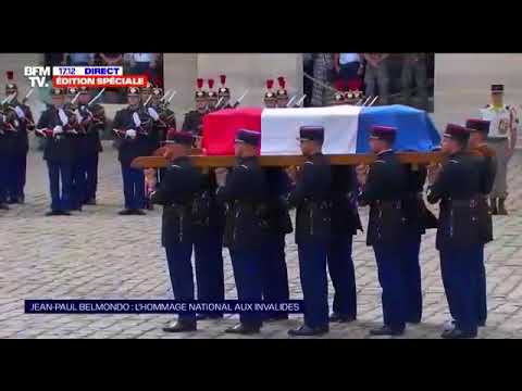 FUNERAL DE JEAN PAUL BELMONDO