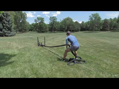 Push Sled and Battle Rope Workout – Volume II – Plant Based Strength