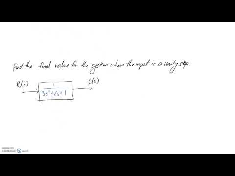 Recap & Example of Final Value Theorem