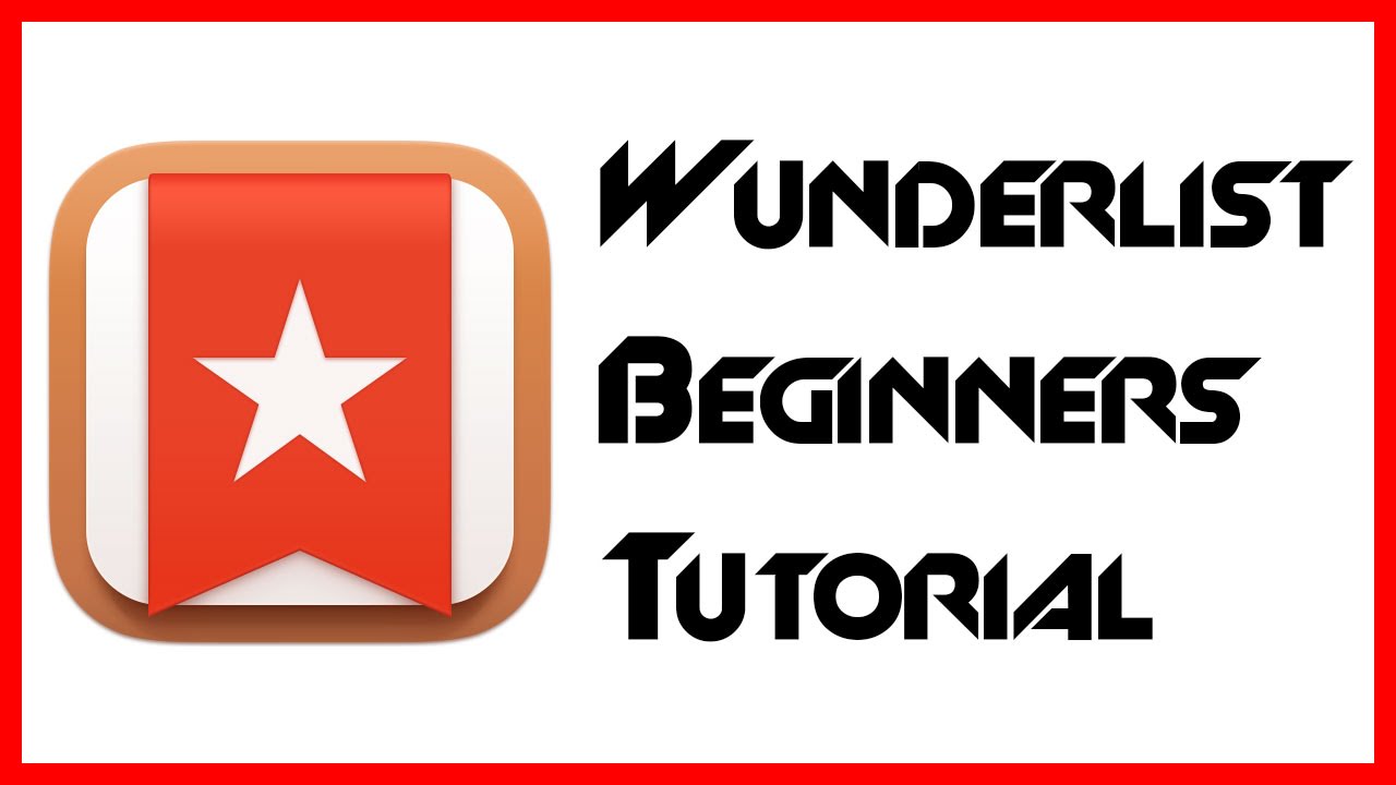 Introduction to Wunderlist - Lists on Web / Productivity App  - Tutorial for Beginners