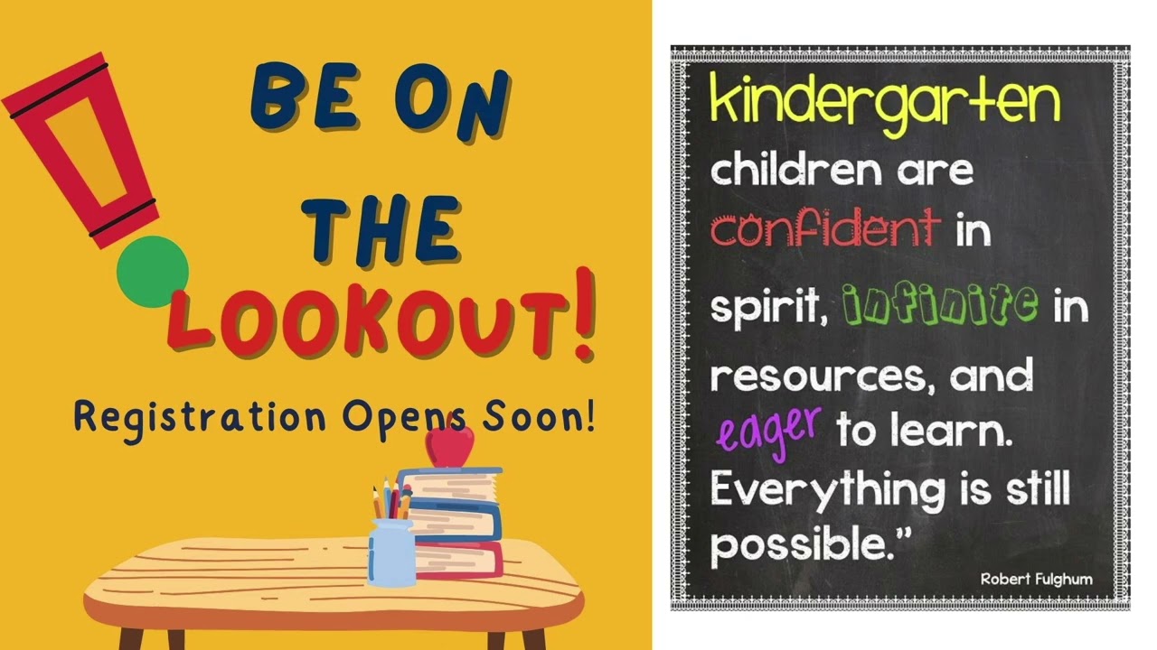 Timber Creek Elementary Kindergarten Round-Up