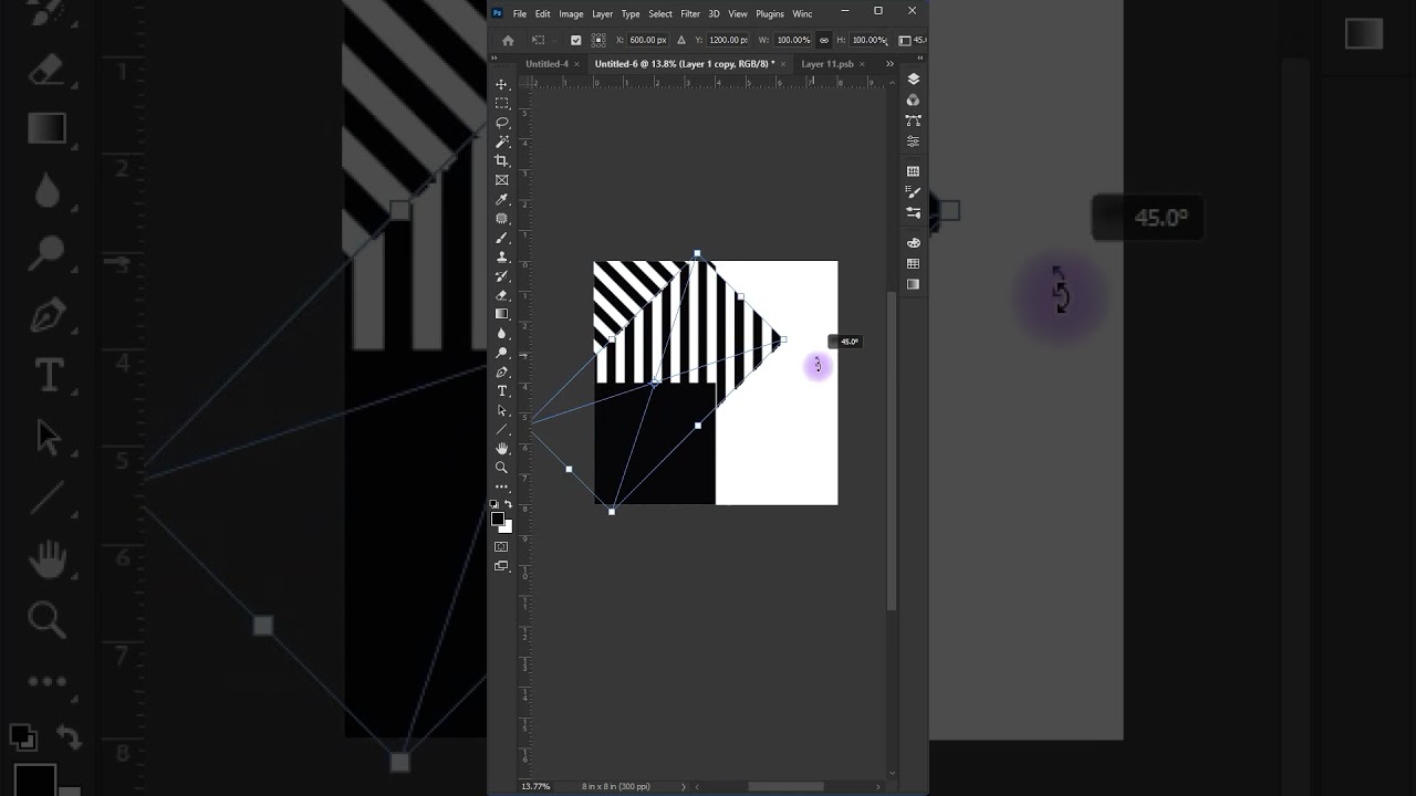 How to create Gingham Pattern In Photoshop
