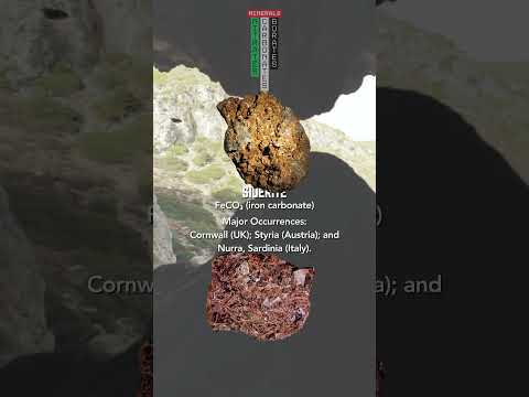 Siderite: The Magnetic Time Capsule #geology #minerals #siderite