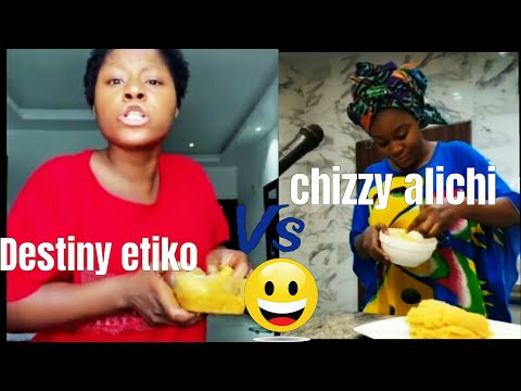 Destiny Etiko Vs Chizzy Alichi Latest Hilarious Tiktok Compilation