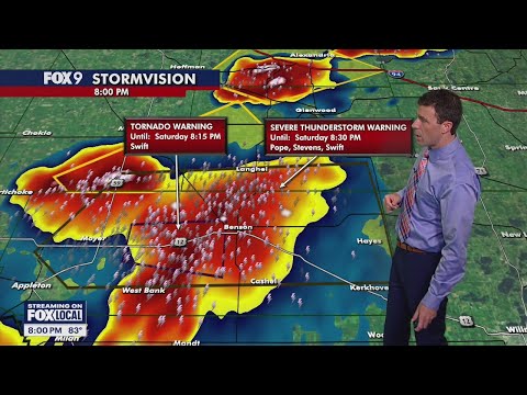Tornado reported in Minnesota: 8 p.m. update