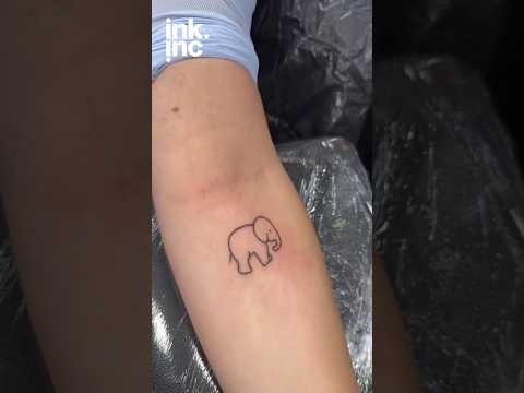 The Surprising Meaning Behind Minimalist Elephant Tattoos