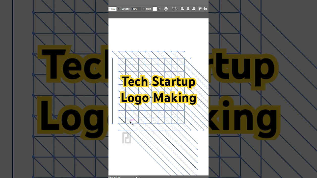 How to Design a Next Gen Tech Startup Logo in 60 Seconds! Alfa Tech
