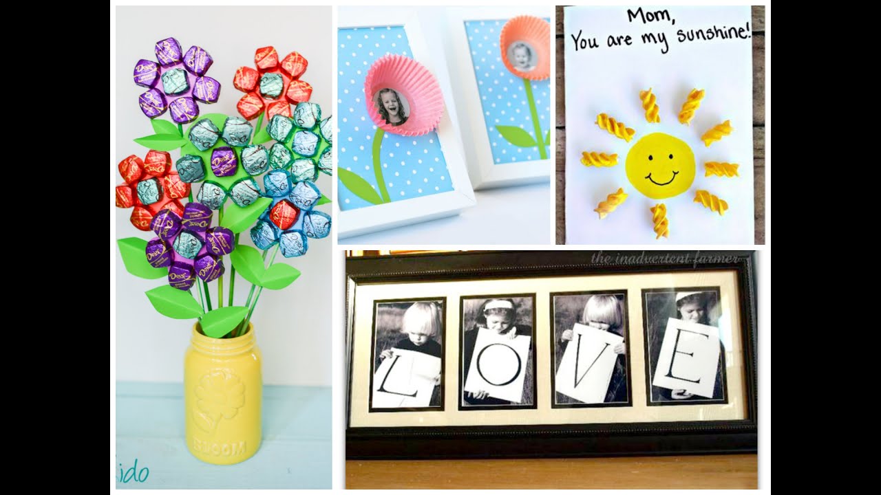 Easy Mother's Day Crafts for Kids - 20 Best Ideas of Mothers Day Gifts