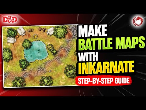 D&D 5e | How to make battle maps from scratch | Step-by-Step Guide