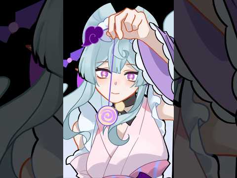 😵💫#genshinimpact #hoyocreators #genshin #mizuki#lumine #art #fanart #fyp