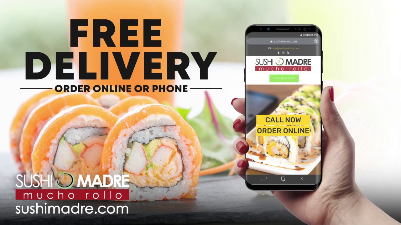 SUSHI MADRE FREE DELIVERY