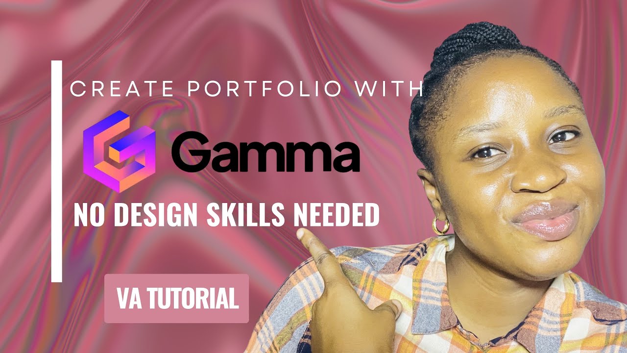 How to Create a Portfolio with Gamma AI || VA Portfolio Tutorial 2026