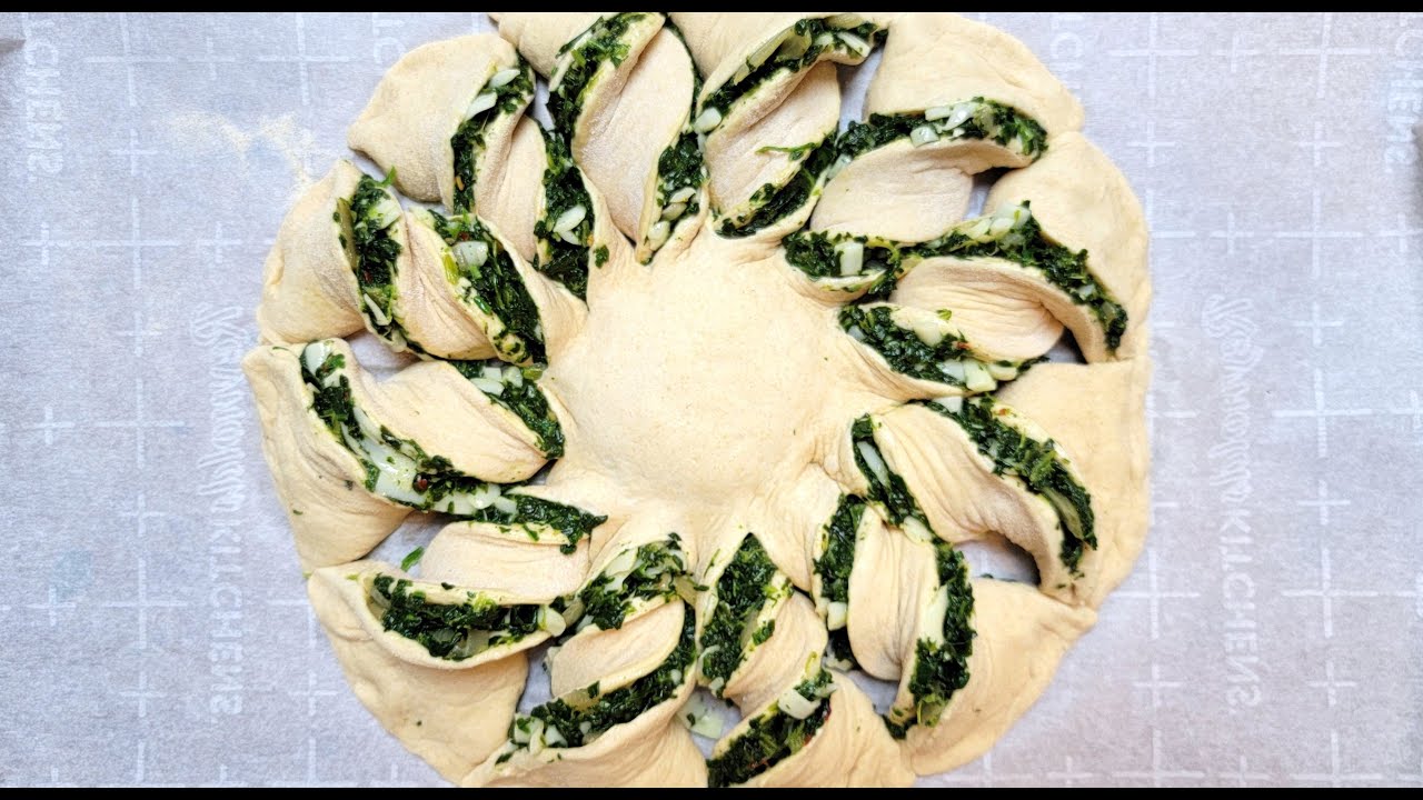 Spinach Twist Bread