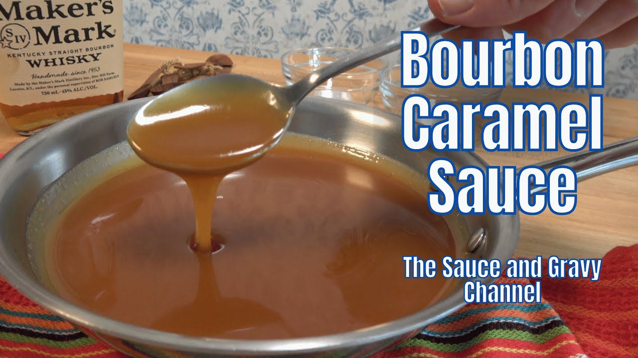 Bourbon Caramel Sauce from Scratch | Irresistible Holiday Dessert Topping | How to Make Caramel