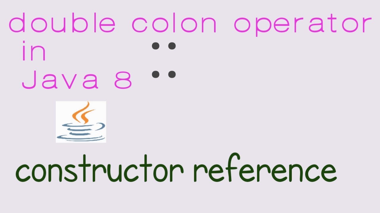 Constructor reference using double colon operator | Java concepts by Jay tutorial | java 8 features