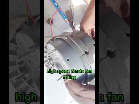 high speed farata fan fitting #shorts