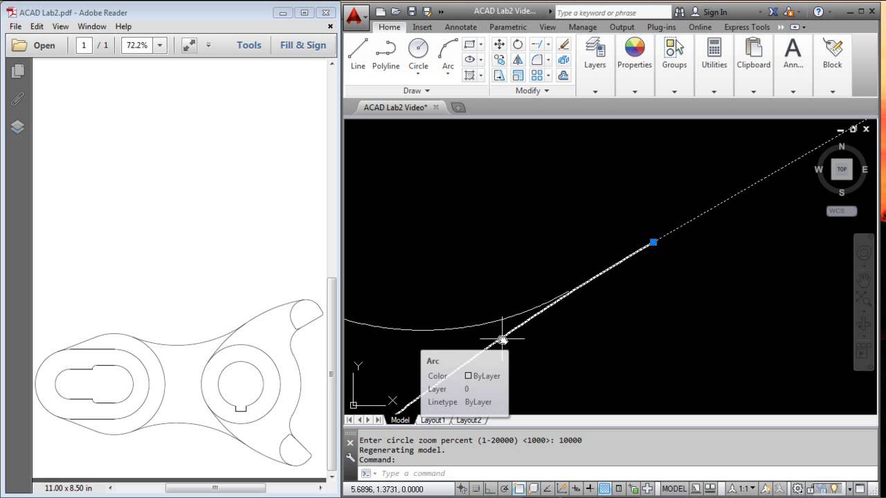 AutoCAD Lab2 Part2