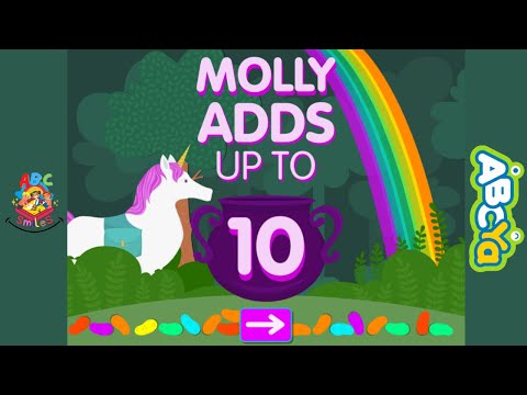 Molly's Magic Adventure - MOLLY ADDS UP TO 10 [ABCYA] 🦄