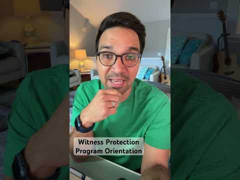 Witness Protection Program Safe House and Orientation
