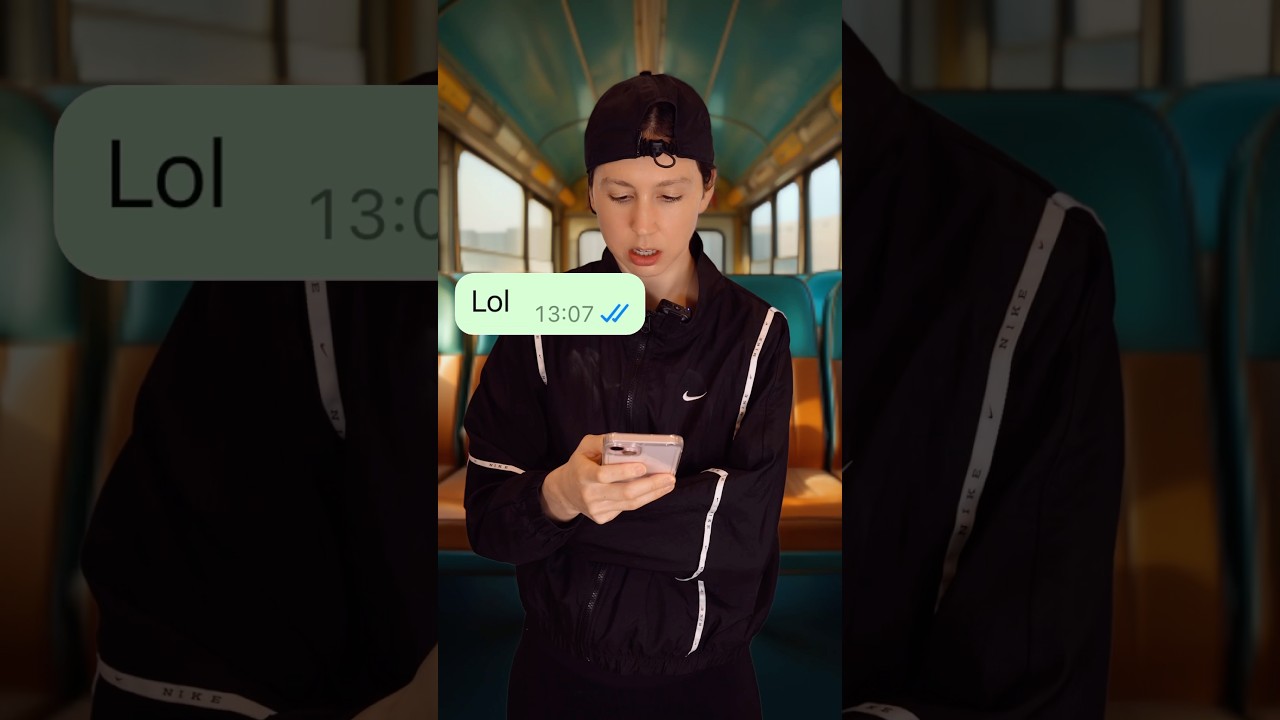 💬 Texting abbreviations with Mike 😂 #learnenglish #english