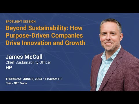 Beyond Sustainability: How Purpose-Driven Companies Drive Innovation and Growth