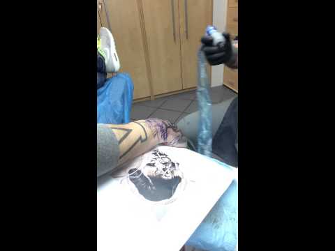 For Life Color - Tattoo Black and Grey, Rock Style