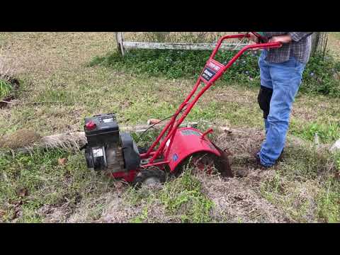 Old Washing Moving Sale - Lot #169 - Troy Bilt Bronco CRT Counter Rotating Tires Tiller
