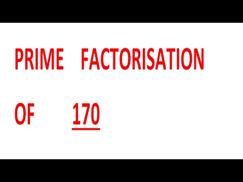 PRIME FACTORISATION OF 170