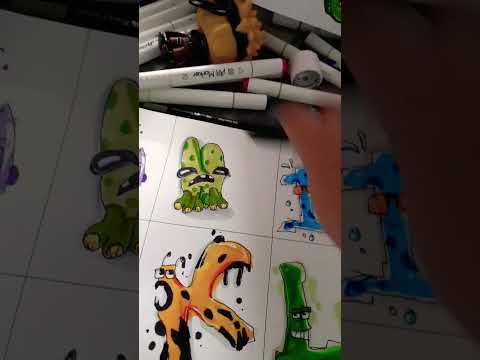 ALPHABET LORE PERO SON GRAFFITI