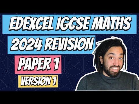 2024 Edexcel Maths IGCSE 4MA1| Revision Paper 1