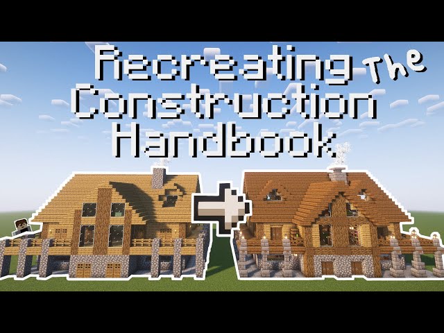 Minecraft Wooden House Construction Handbook Minecraft Starter House