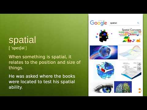 Spatial : C1 level english vocabulary lesson, www.LipLix.com