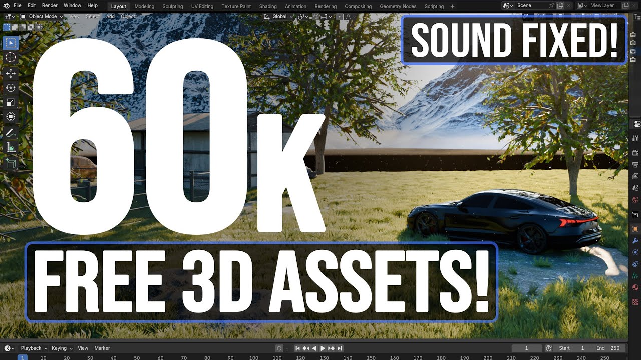 60K+ Free 3D Models For All! (Sound Fixed)