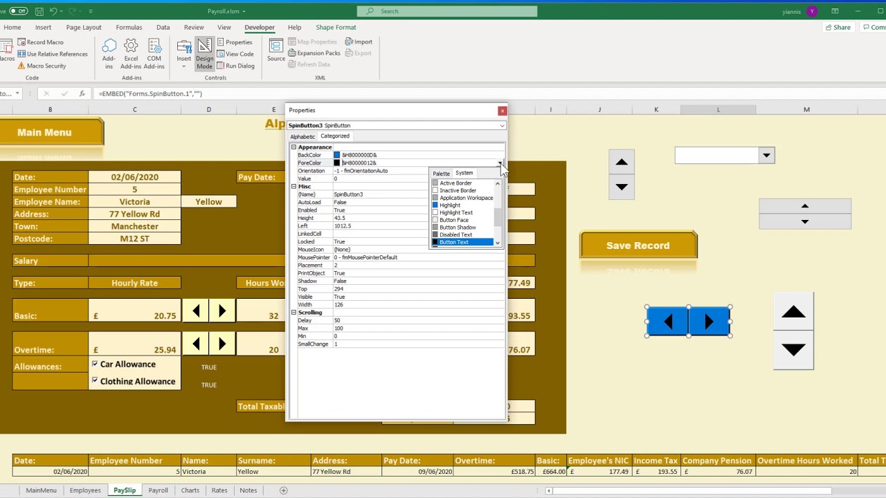 Form controls VS Active X controls (Microsoft Excel Video Tutorial)