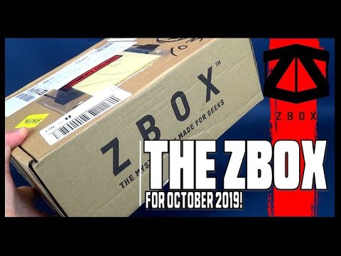 What's inside the ZBox Subscription Box for October 2019??