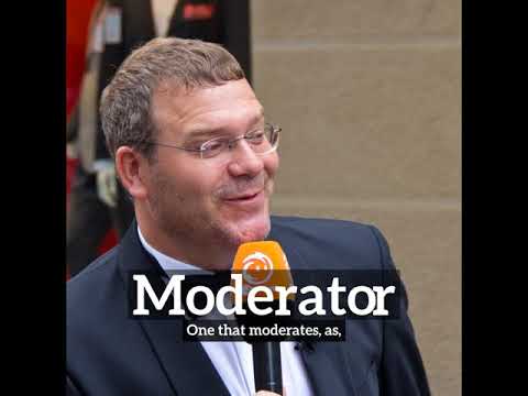 Moderator Meaning, Pronounciation, Information, and Images | How to Say Moderatorin English?