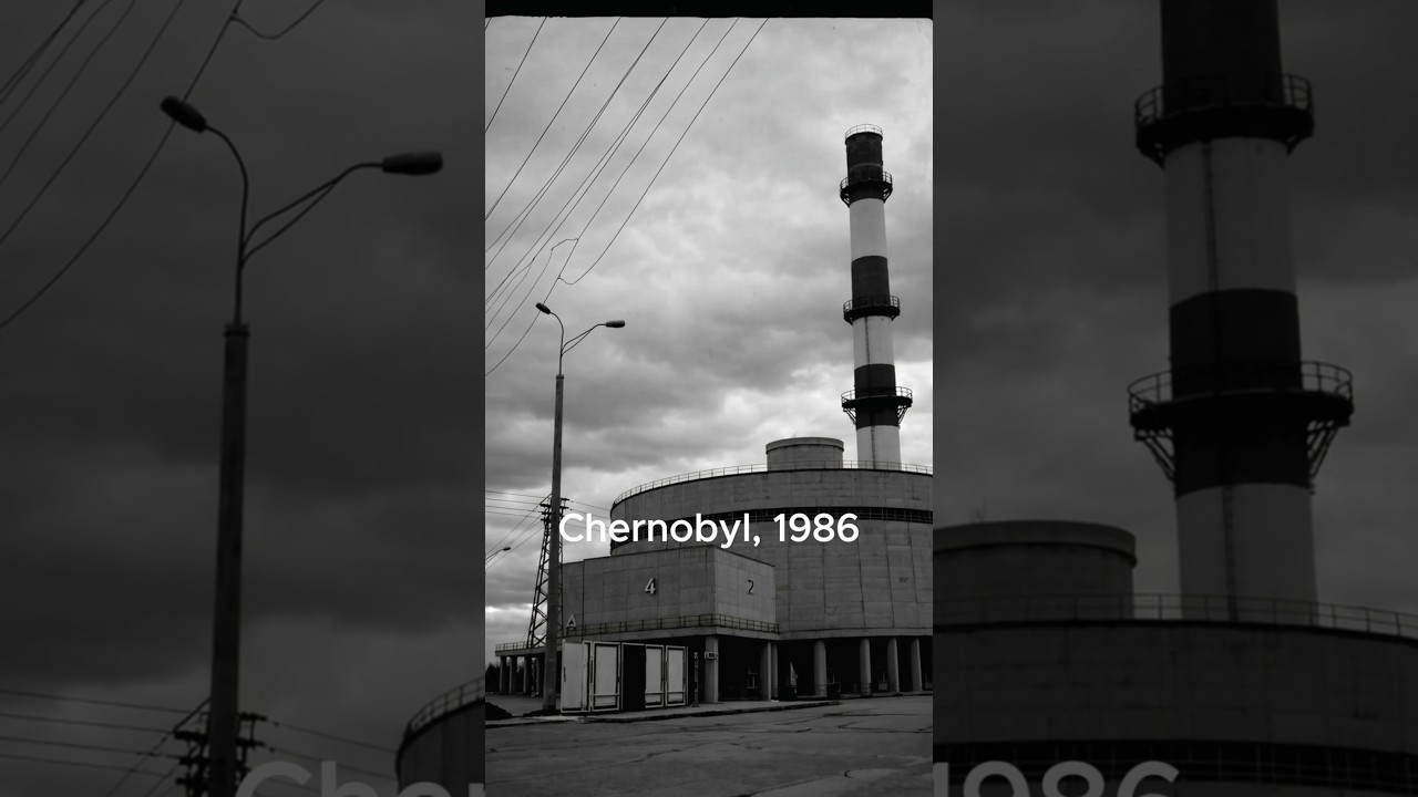 Everything was fine before the disaster happened. Chernobyl, 1986. #chernobyl #nuclear #movie #ai