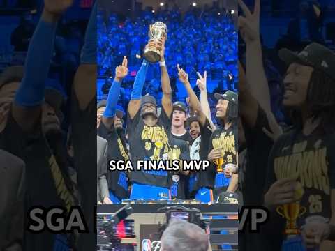 SGA wins the 2025 NBA Finals MVP!