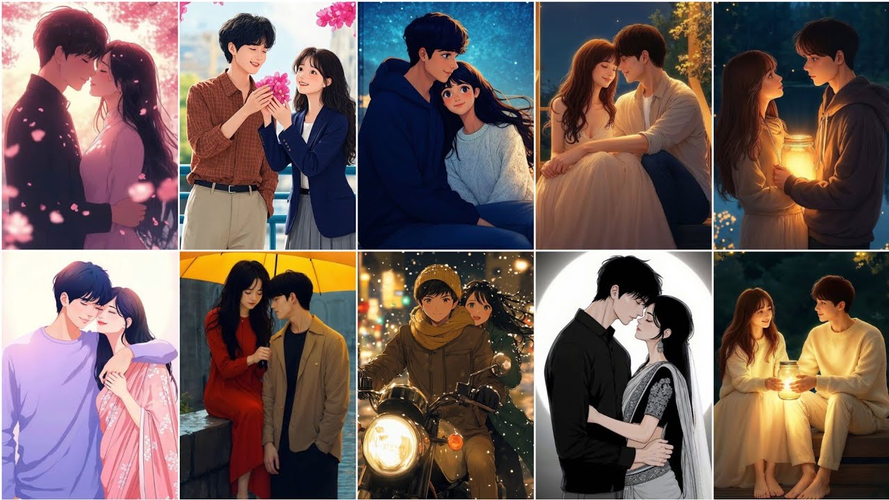 Cute Cartoon Couple Dp Photos for New couples | New couple dp pictures | Cartoon Couple dp images