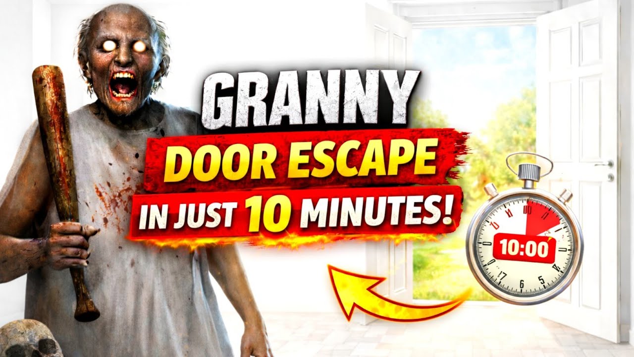 Door Escape in Just 10 Minutes 😱🚪 | Horror Gameplay | SharpX Playz