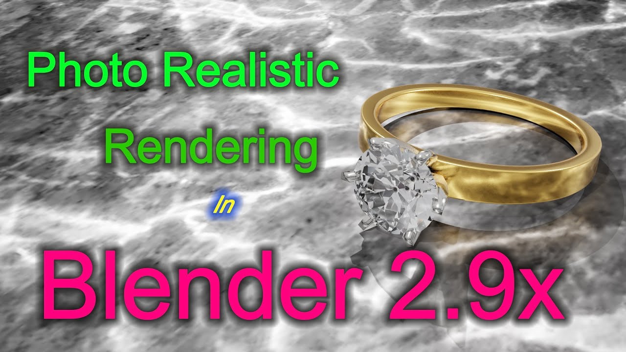 Photo Realistic Renders in Blender 2.91 using the Cycles Engine