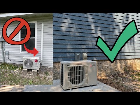 Step-by-Step Guide: Retrofit Installation of Mitsubishi Ductless Mini Split with Concealed Line Sets