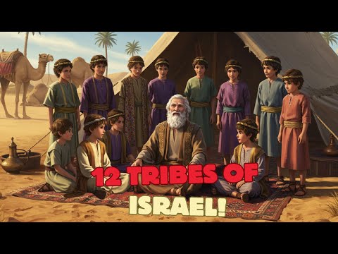 12 TRIBES OF ISRAEL | SONS OF JACOB SONG FOR KIDS #jacob #12tribesofisrael #12sons